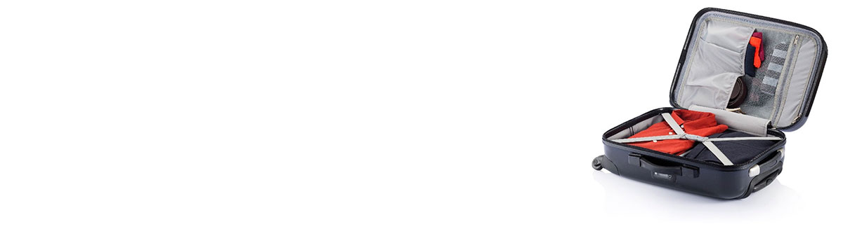 Koffer mit Logo bedrucken Werbeartikel Reise ANYBRAND