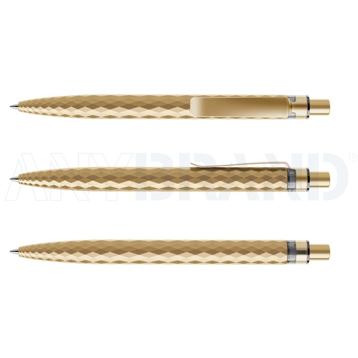 Prodir QS01 PQS Stone Push Kugelschreiber dunkelorange mit Logo ...